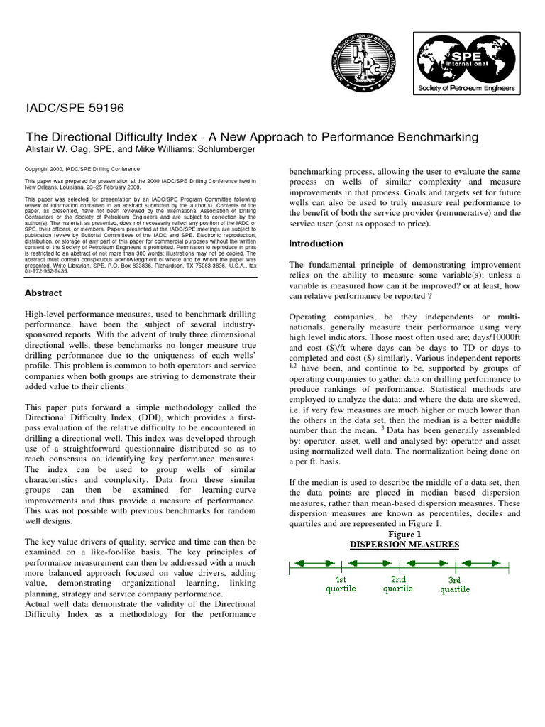 The Directional Difficulty Index | Download Free PDF | Performance Indicator | Data