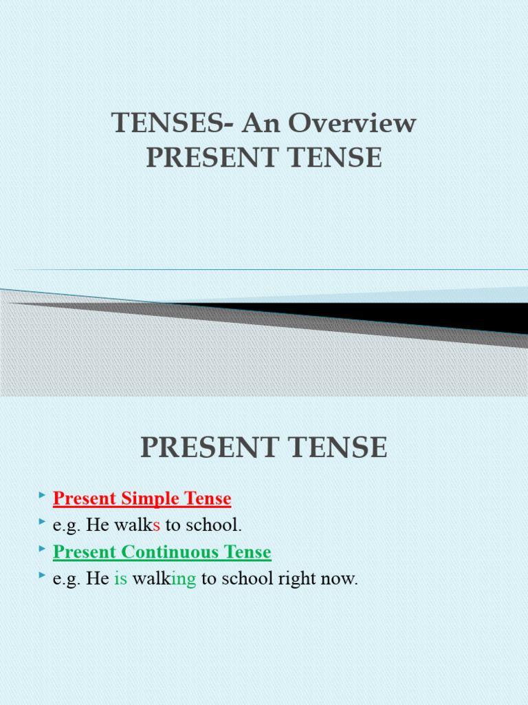 Present Simple and Present Continues Tense | Download Free PDF | Verb ...