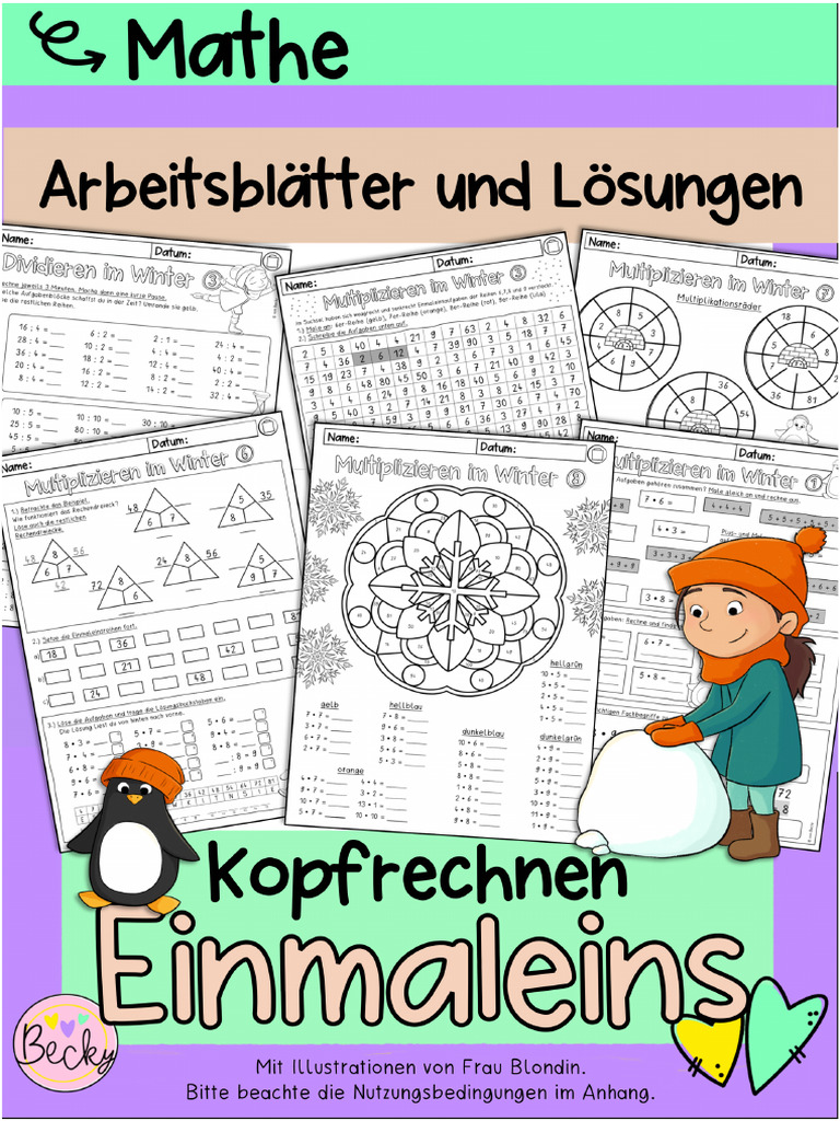 Ab WH Multiplikation Winter Becky | PDF