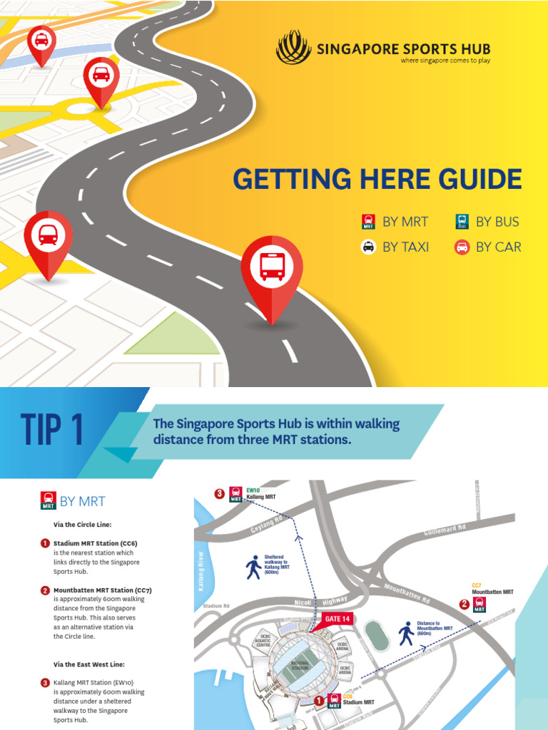 Sports Hub Traffic Brochure | PDF