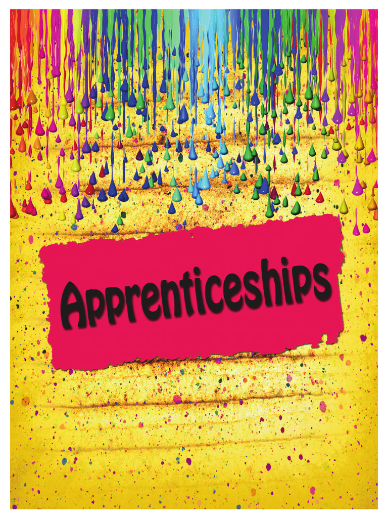 Apprenticeships Pamphlet - Pamphlet | PDF