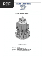 Ventomatic Packing Machine | PDF | Valve | Machines