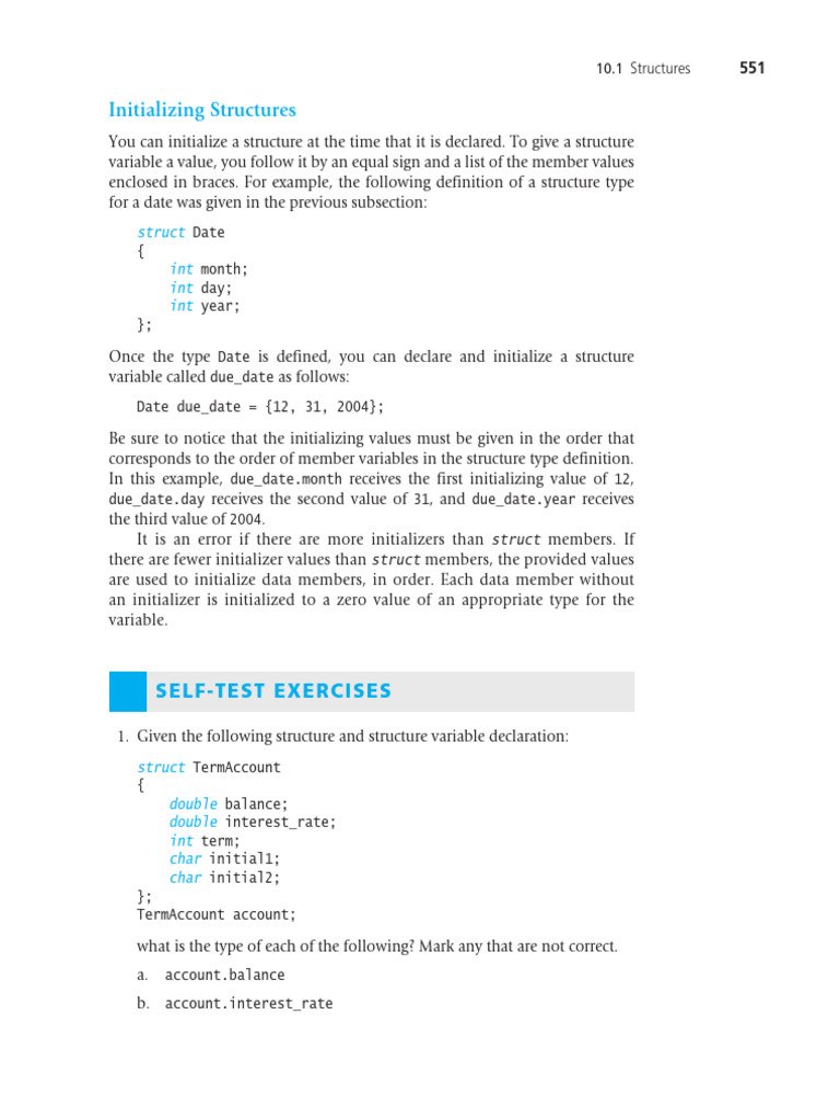 Structure Questions | PDF