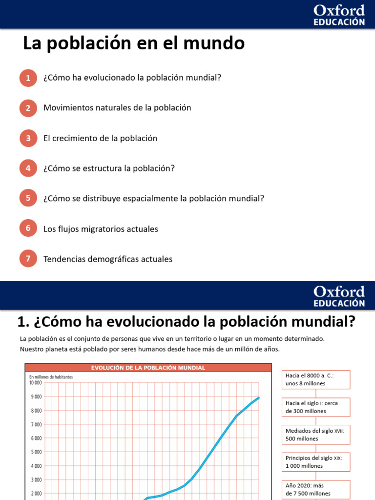 Ud 1 | PDF | Población mundial | Población