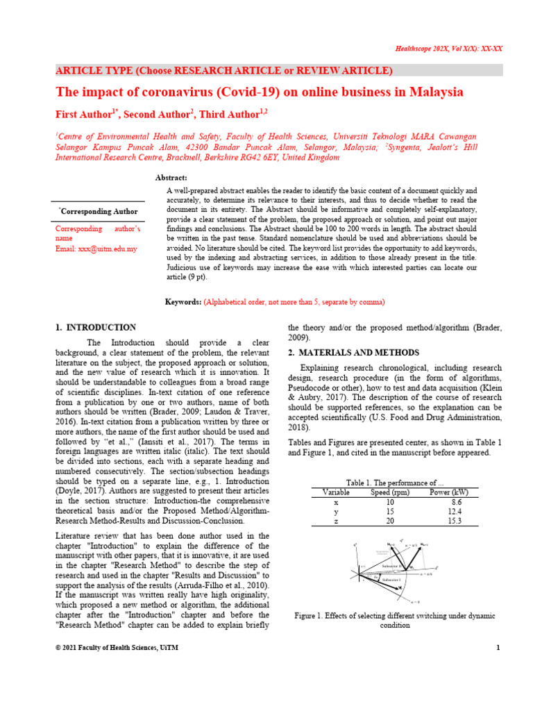 Health Scope Template 2021 - Latest | Download Free PDF | Abstract ...