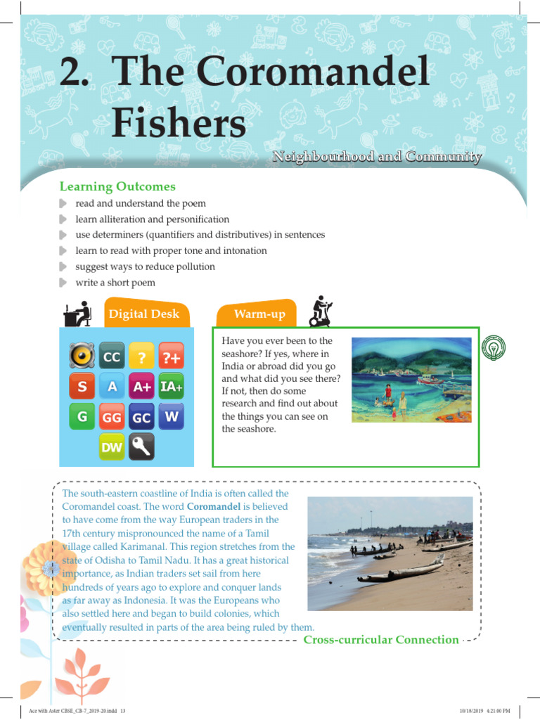 Class VII English Lesson 2 | PDF | Tone (Linguistics) | Poetry