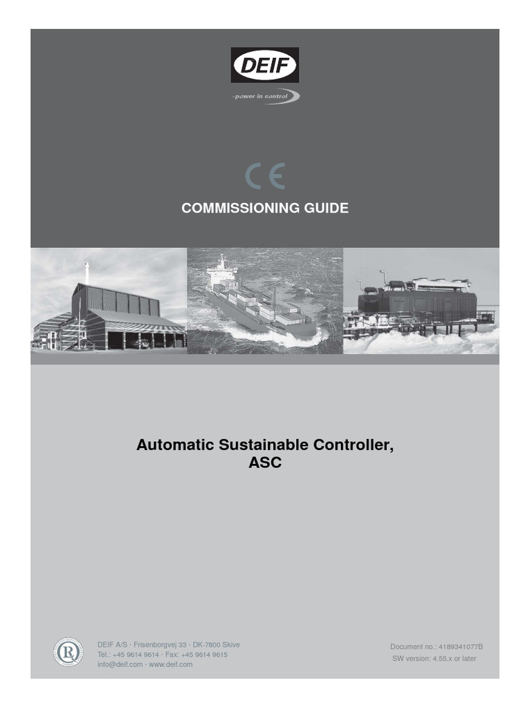 ASC Commissioning Guide 4189341077 UK | PDF | Power Supply | Mains ...