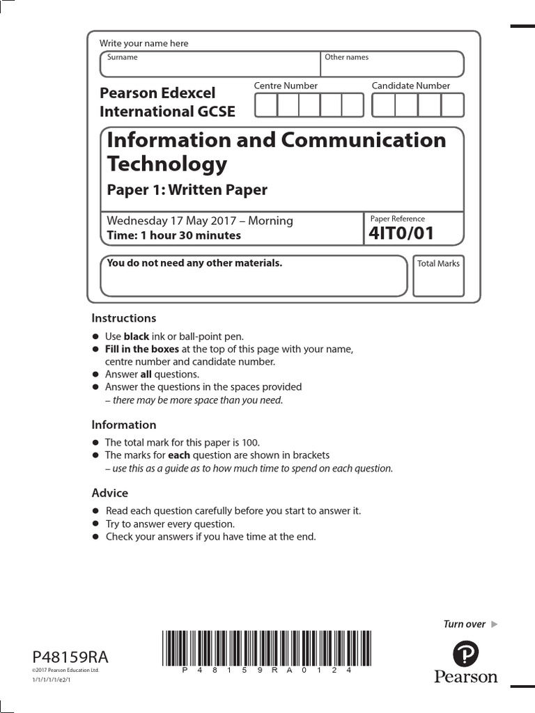 2017 S QP | PDF | Computer Network | Internet