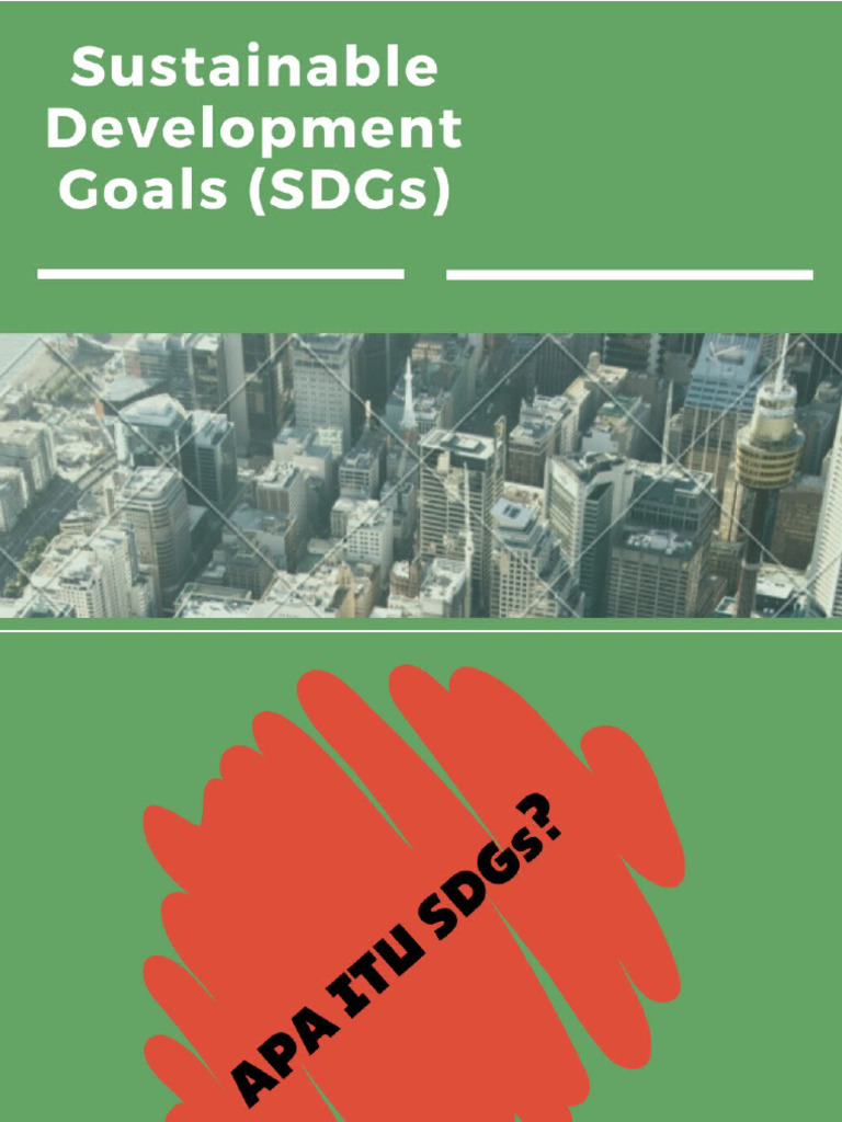 SDGs - Dony Alfi Muhammad Rizqa - 13020221130049 - Bahasa Dan Kebudayaan Jepang | PDF