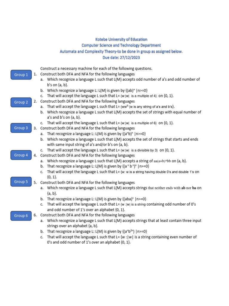 assignment_2023 (1) | PDF | Theory Of Computation | Applied Mathematics
