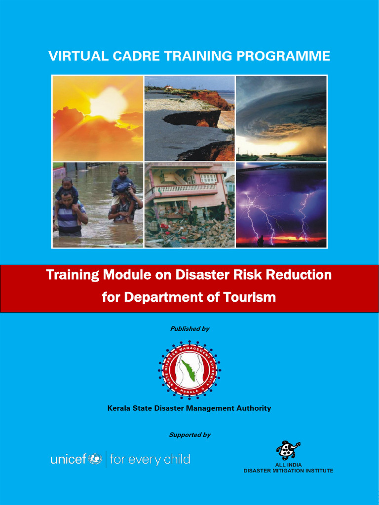 KSDMA Tourism-Module Final | PDF | Emergency Management | Disaster Risk ...