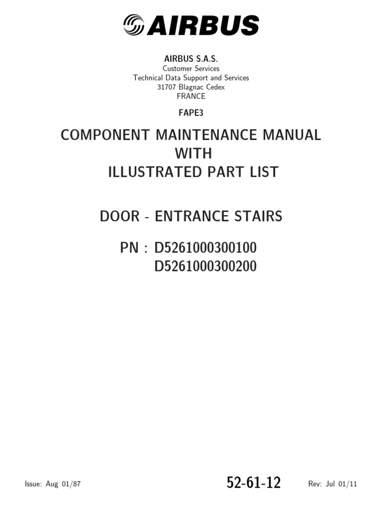Airbus Component Maintenance Manual | PDF | Manual Transmission ...