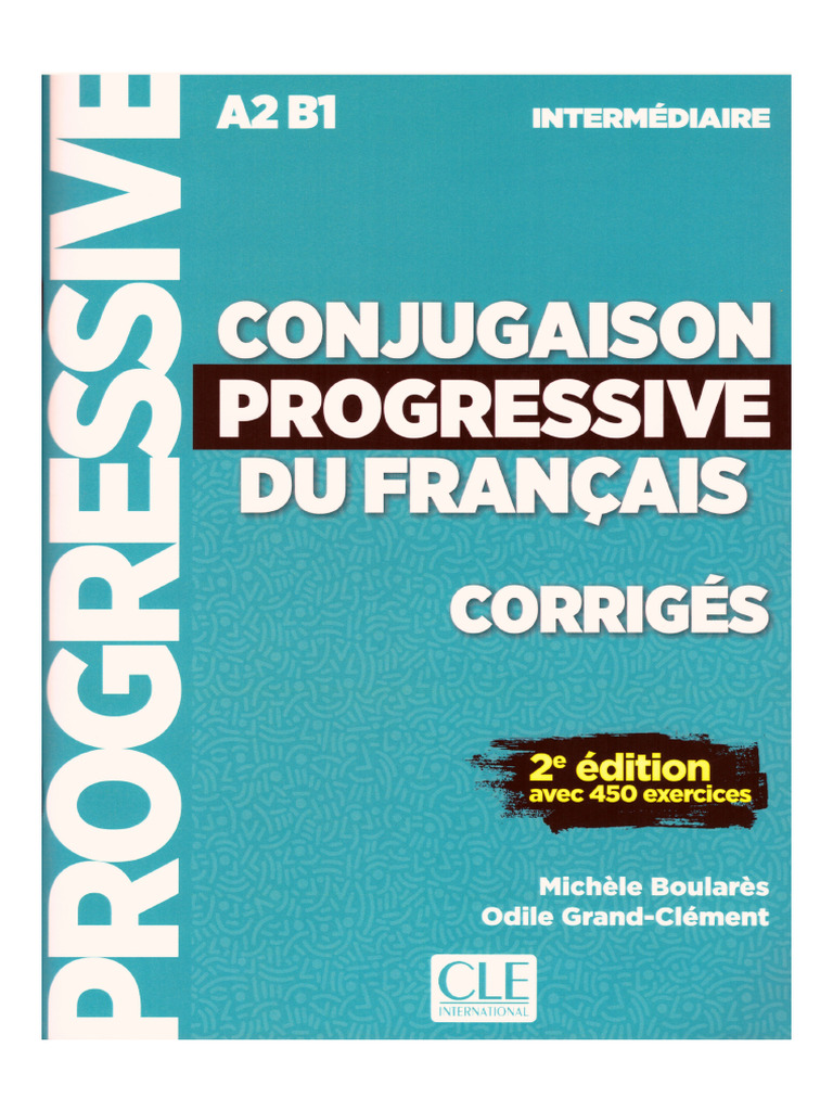Conjugaison Progressive Corriges | PDF