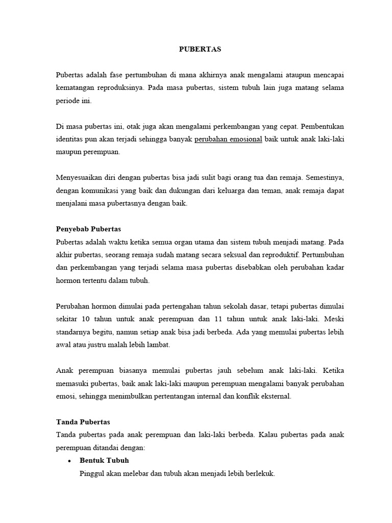 PUBERTAS | PDF PUBERTAS | PDF