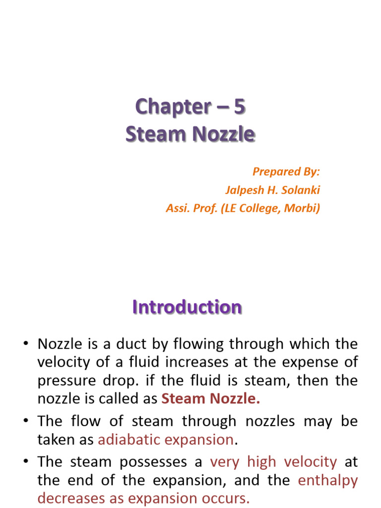 Steam Nozzle 1900 | PDF | Nozzle | Steam