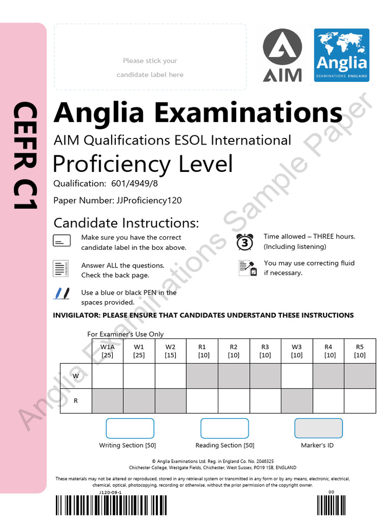 Proficiency Template JJ120 | PDF | Clock | Time