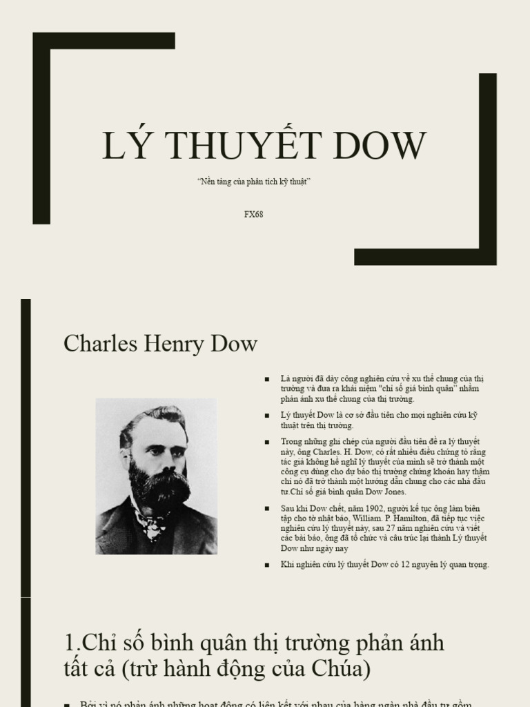 Lý Thuyết Dow | PDF