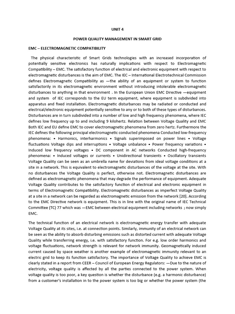 Power Quality Management in Smart Grid | Download Free PDF ...