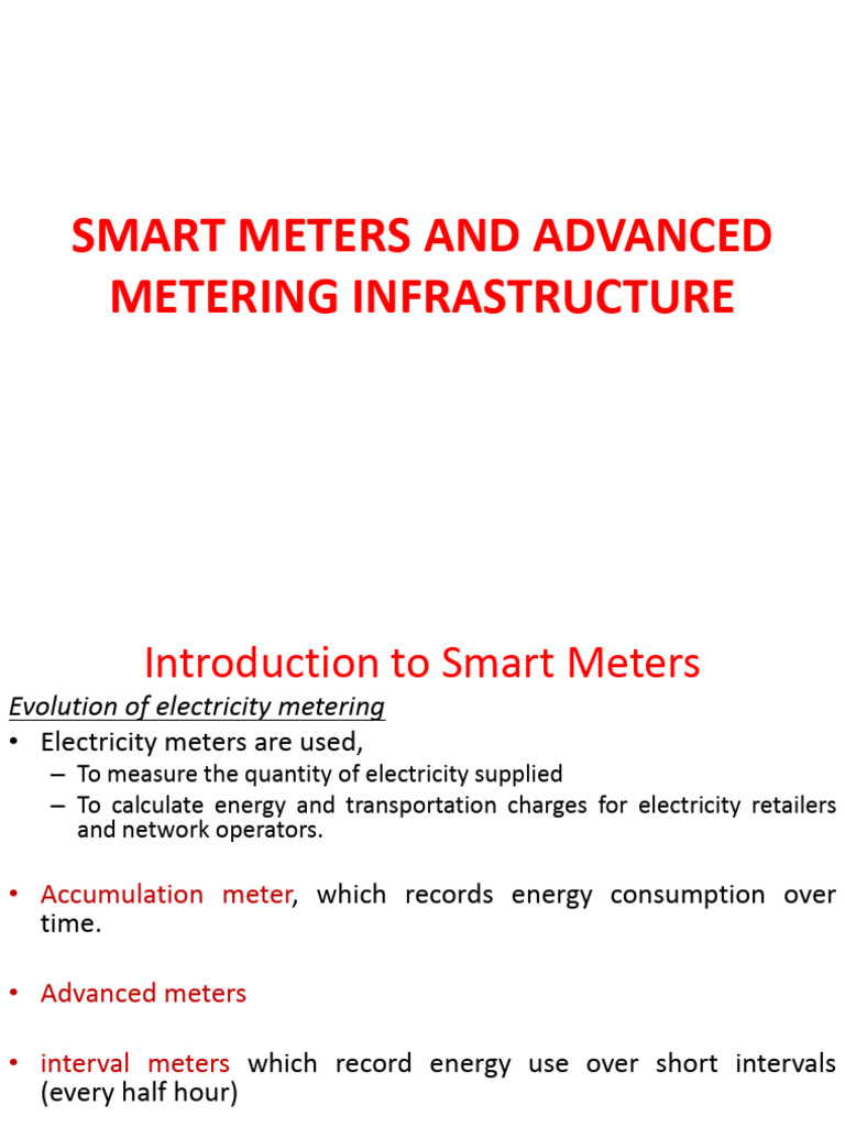 Smart Meters And Advanced Metering Infrastructure Pdf Analog To Digital Converter Sampling