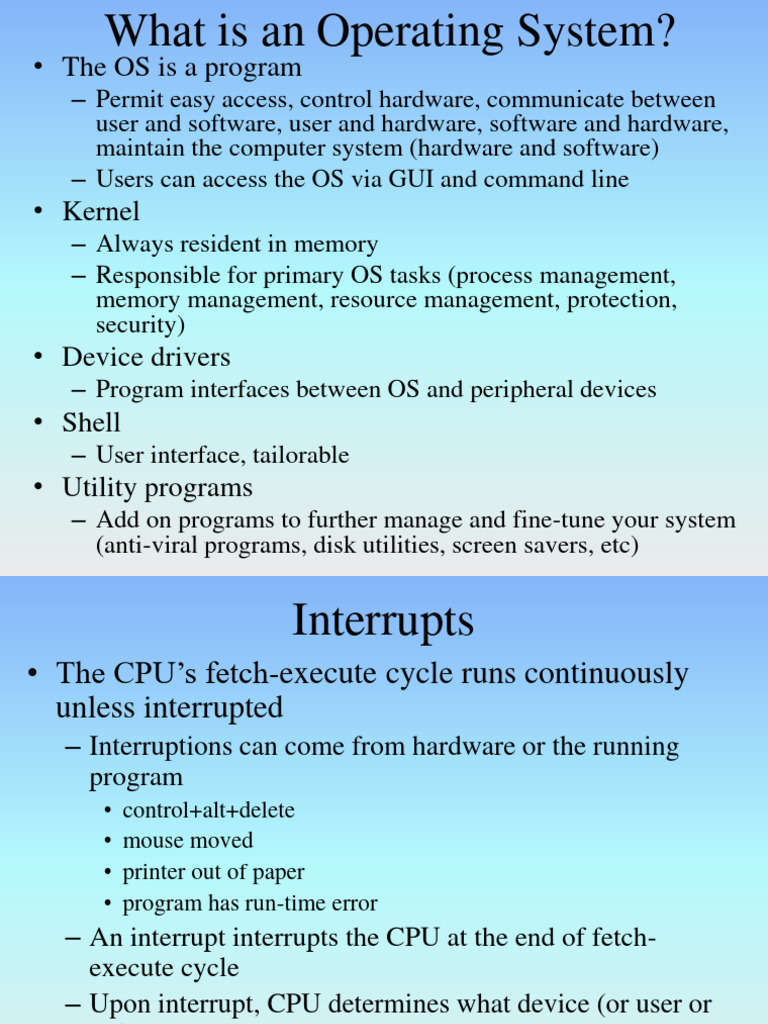 Lecture 4 | PDF | Process (Computing) | Operating System