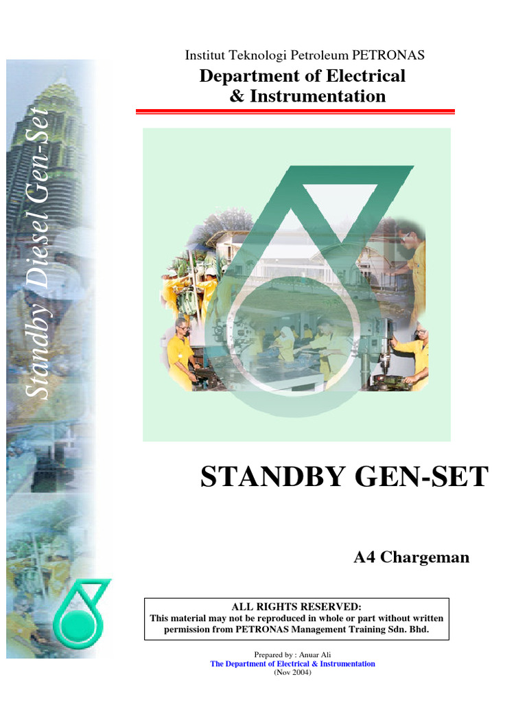 A4 Standby Generator | PDF | Rectifier | Electric Generator