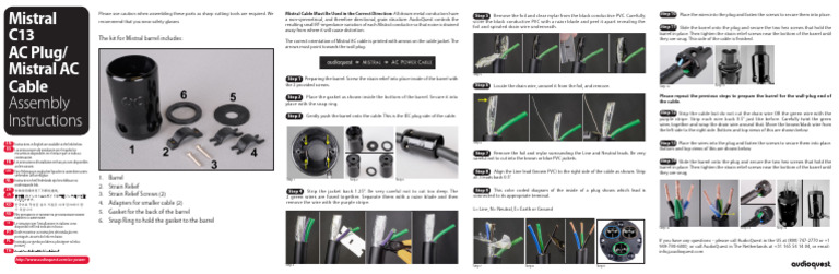 AQ Mistral Guide Round | PDF | Electrical Connector | Screw