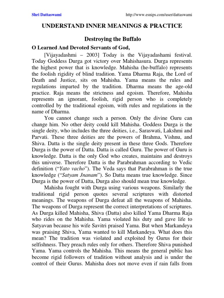 Understanding Inner Meanings | PDF | Bhakti | Devi