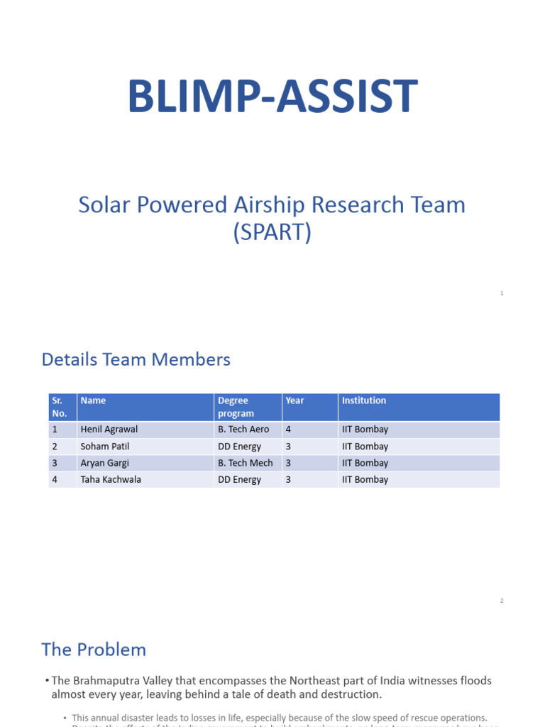 Blimp Assist | PDF | Airship
