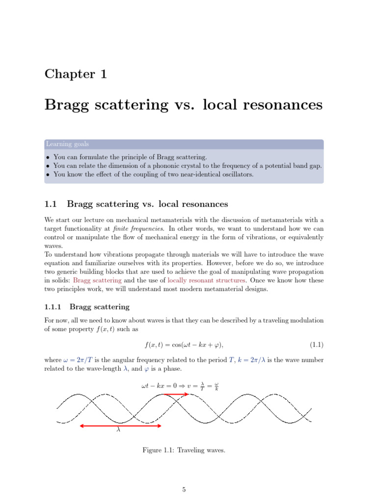 Chapter01 Local Resonance | PDF | Waves | Resonance