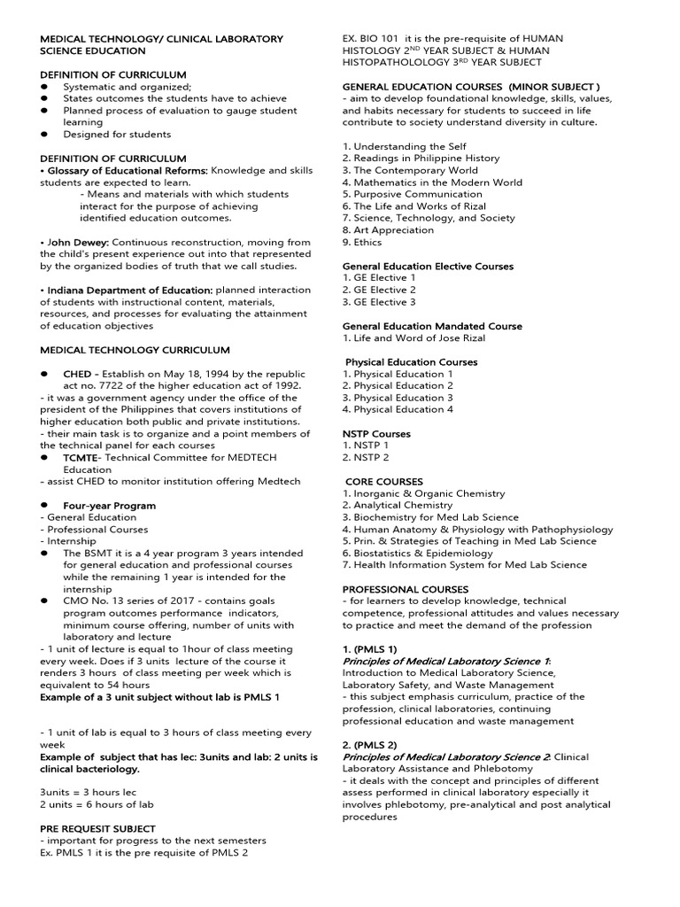 Medical Technology Reviewer | PDF | Histopathology | Medical Specialties