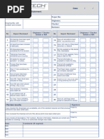 Engineering Drawings Review Checklist-Example | PDF | Engineering