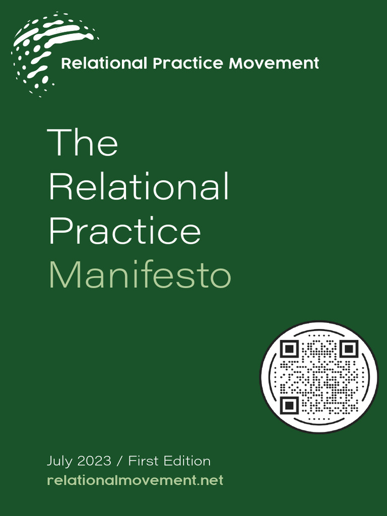 The Relational Practice Manifesto | PDF | Empowerment | Psychological ...