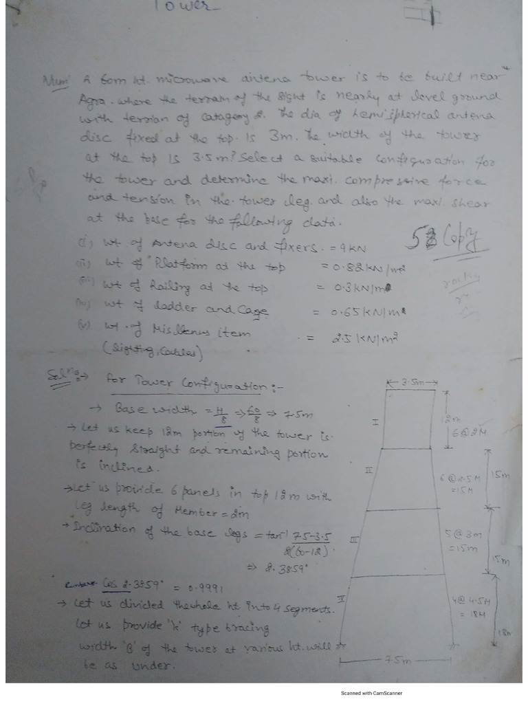 Tower Numerical Unit 3rd | PDF
