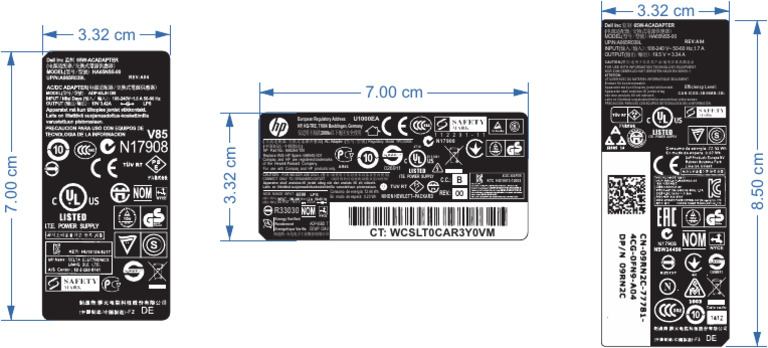 Laptop Charger Stickers Order #2 | PDF