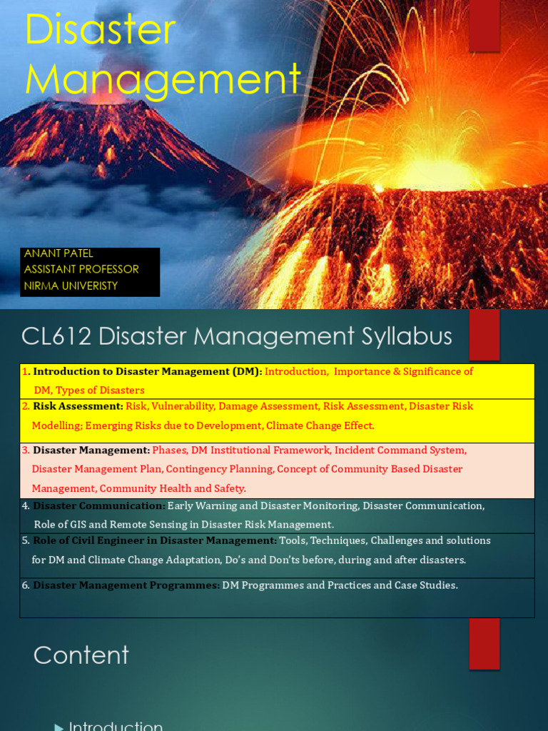 Disaster Management | PDF | Emergency Management | Safety