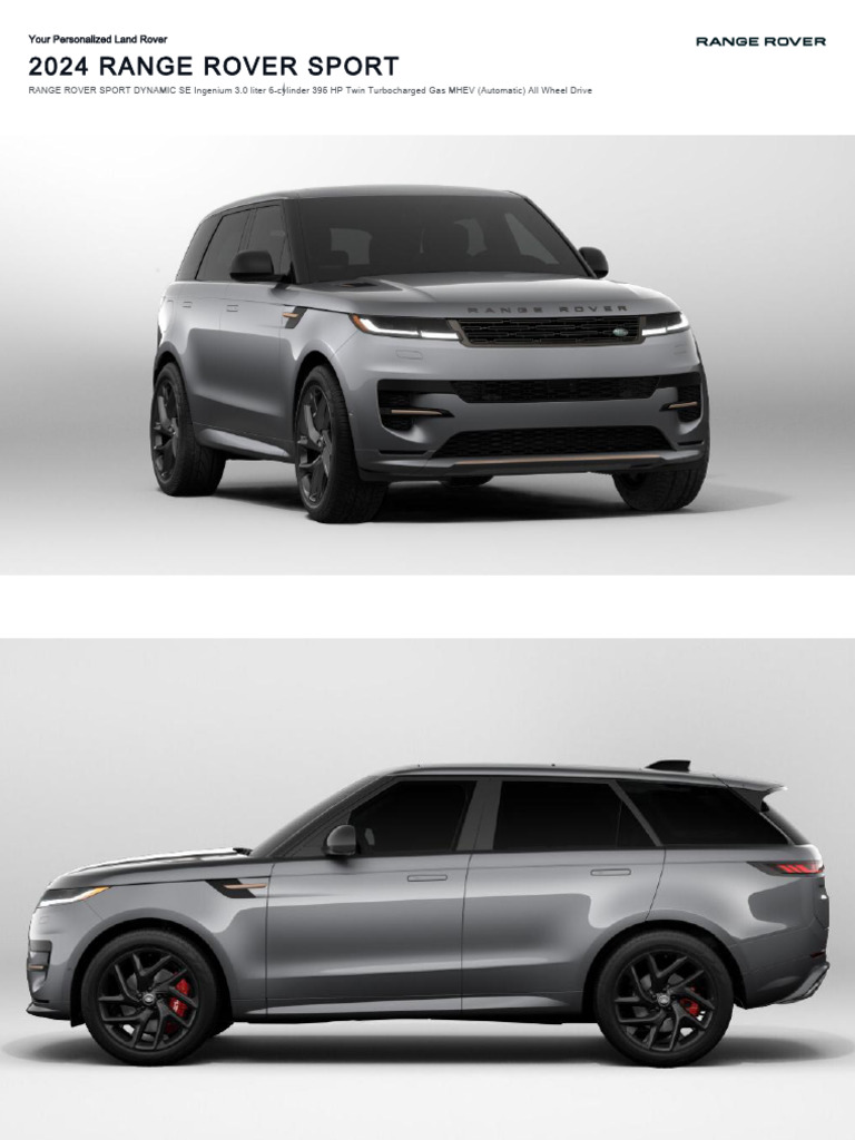 2023 RR Sport Config | PDF