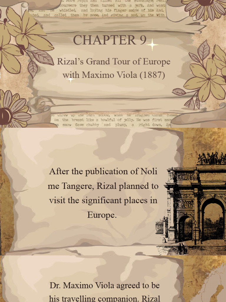 Rizal's 1887 European Journey | PDF | Vienna
