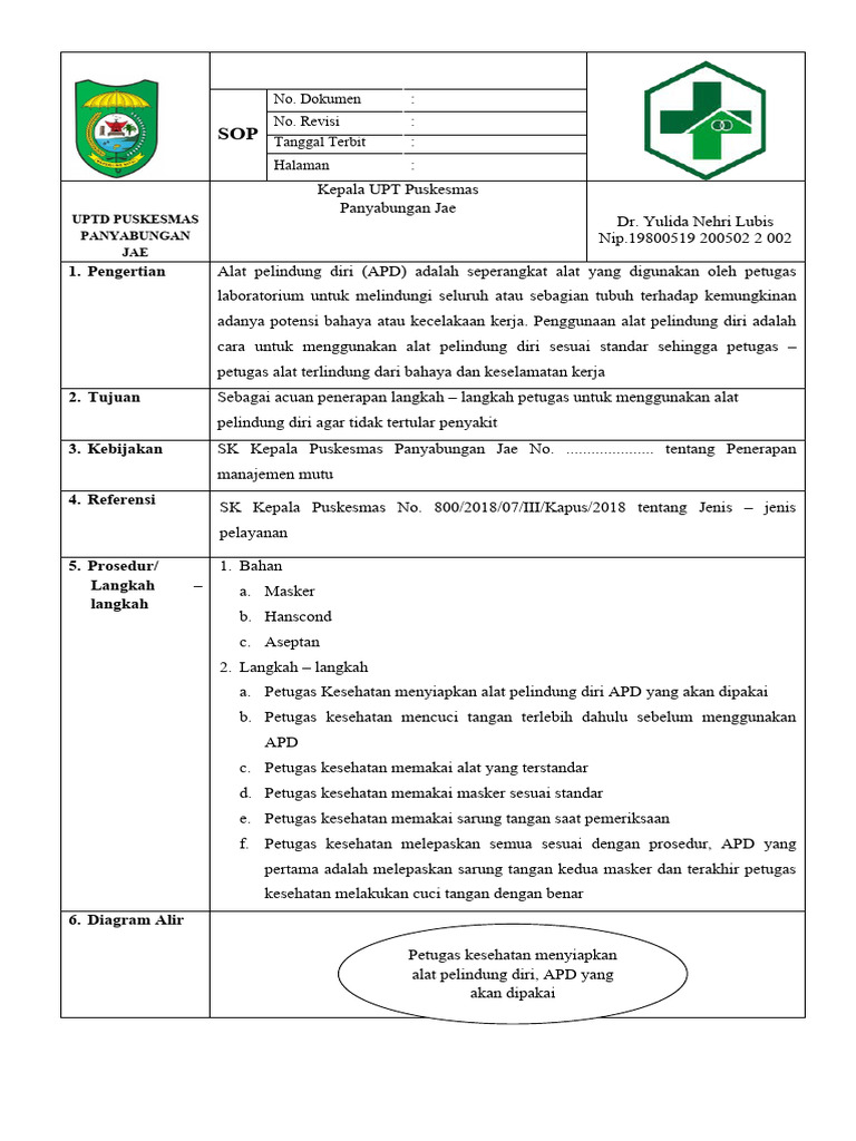 Sop Puskesmas Pyb Jae | PDF | Sains & Matematika
