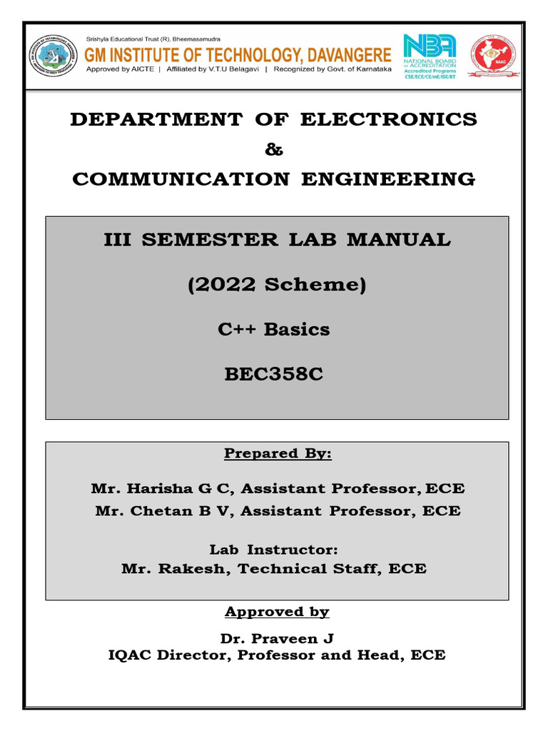 Final C++ Manual | PDF | Area | C++