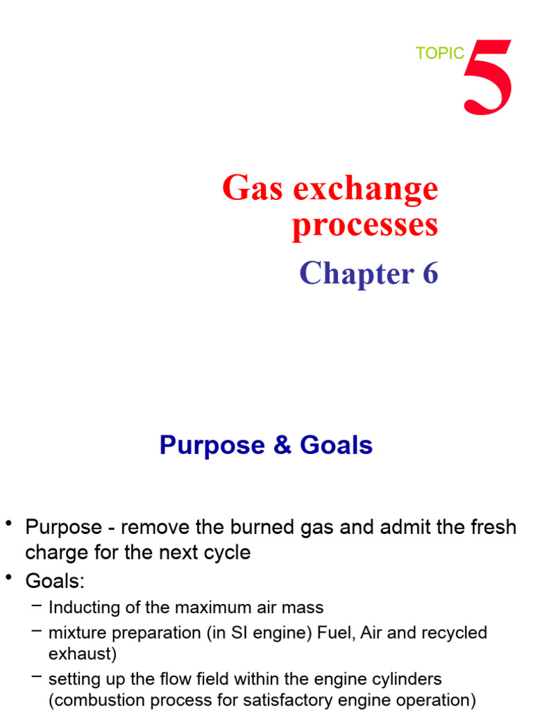 5 Gas Exchange Processes - Updated | PDF | Internal Combustion Engine ...
