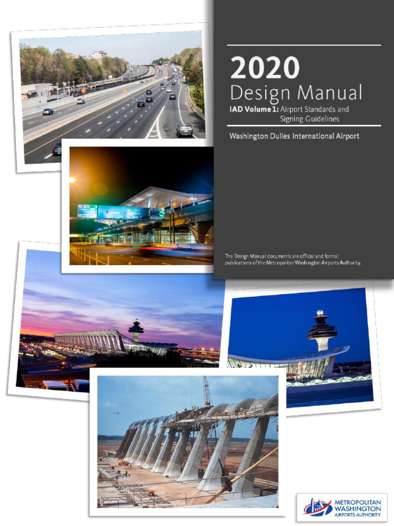 IAD Design Manual Vol. 1 Overview | PDF | Stormwater | Airport