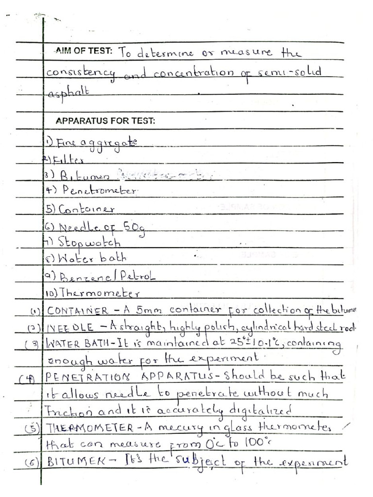 CVE 506 (Write The Assignment Before The Experiment. Don't Forget To Source For Drawing For Exp ...
