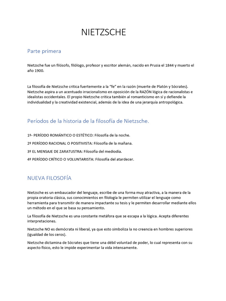 Nietzsche | PDF | Friedrich Nietzsche | Moralidad