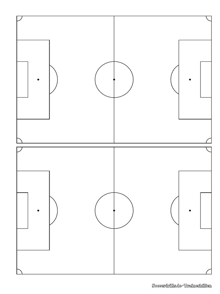 Spielfeld Fussball Quer Doppelt | PDF