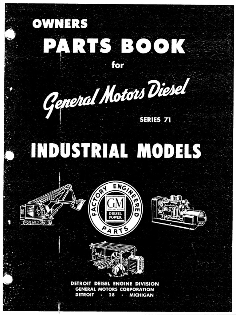 Detroit 71 Series Engines 3cyl 4cyl 6cyl Parts | PDF