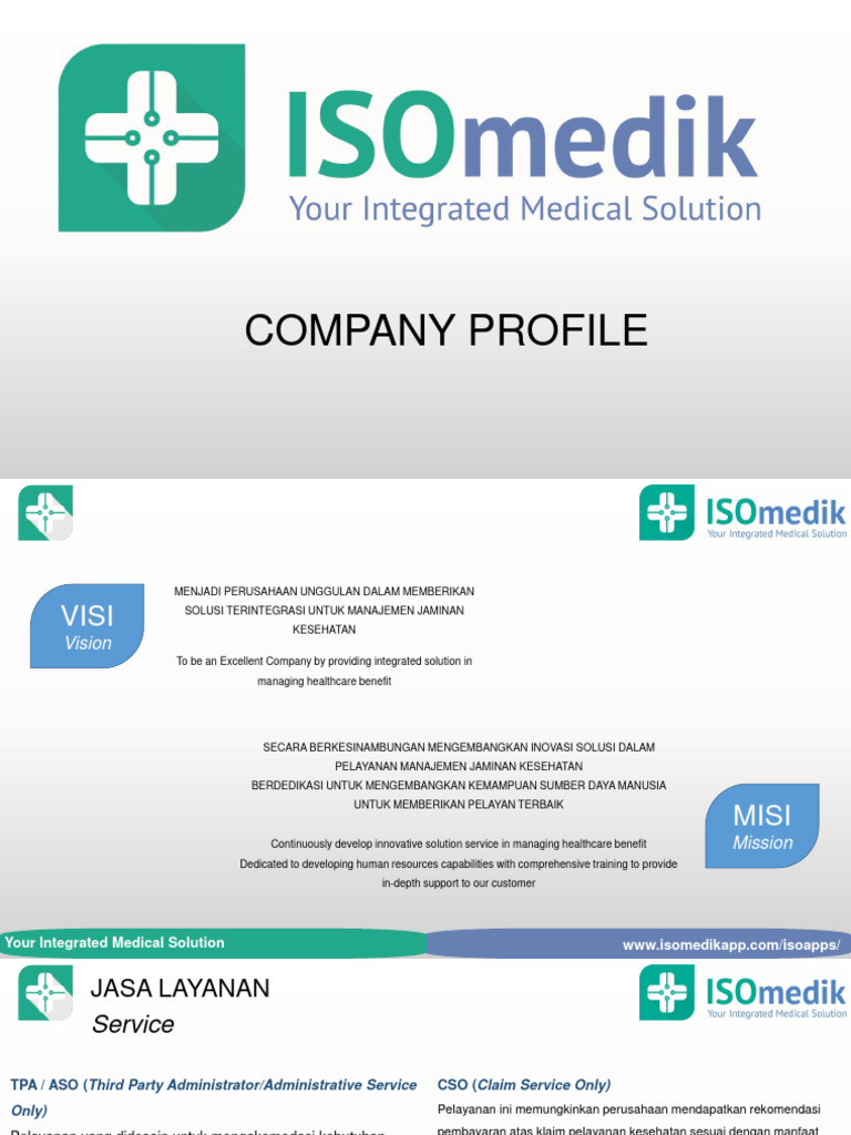 Company Profile ISOmedik | PDF
