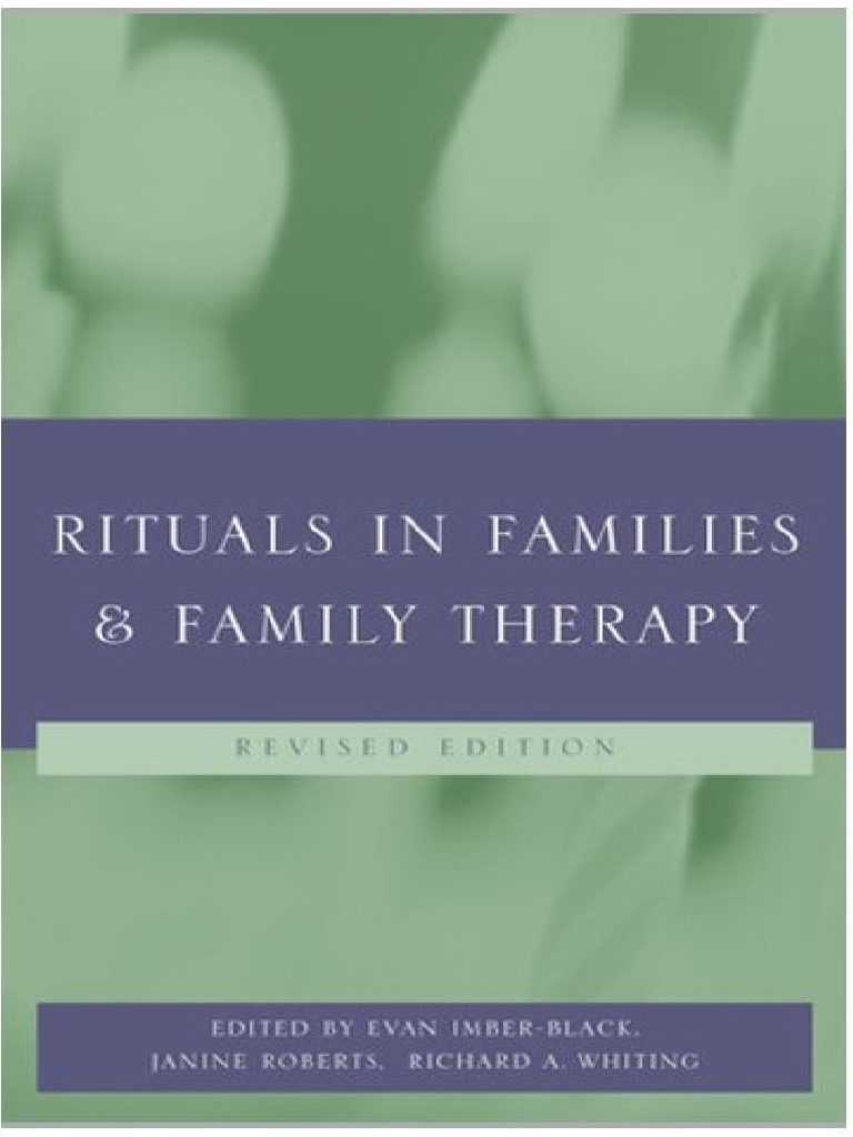 Rituals in Families and Family Therapy, Cap 1-3 | PDF | Rituals ...