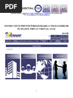 Instructiuni Privind Semnarea Si Depunerea Documentului de Confirmare La Anaf | PDF