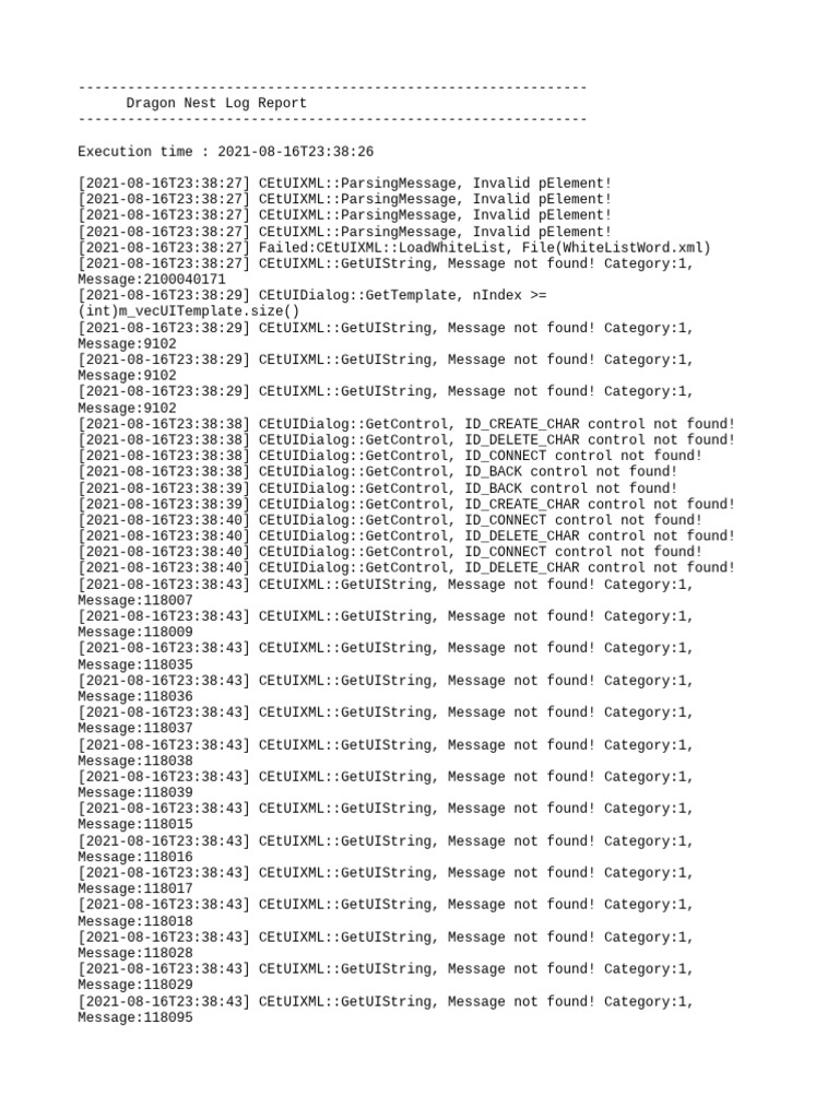Report Dragonnest | PDF | Computing | Software Engineering