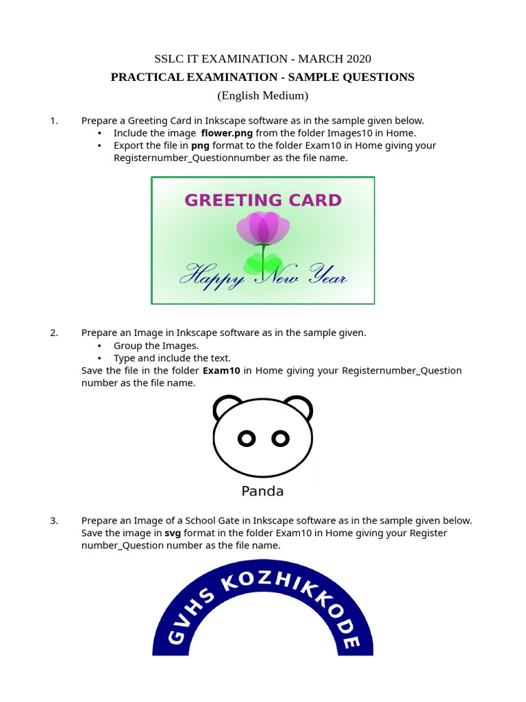 SSLC 2020 IT | PDF | Screenshot | Computer File